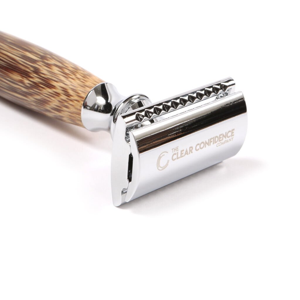 Plastic-Free Safety Razor - Bamboo - Clear Confidence