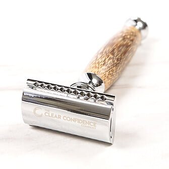 Plastic-Free Safety Razor - Bamboo - Clear Confidence